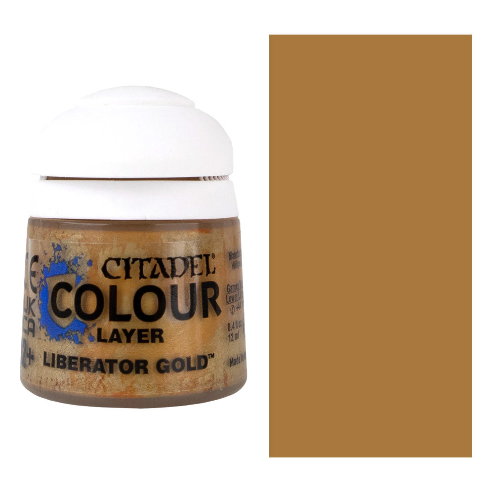 Citadel Colour Liberator Gold (Layer Paint, 12ml) – Play Hoboken